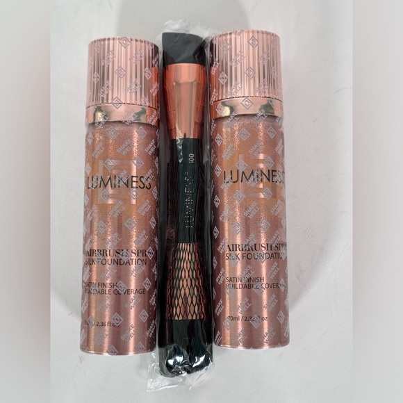 Luminess | Makeup | New Luminess Airbrush Spray Silk Foundation Duo W ...